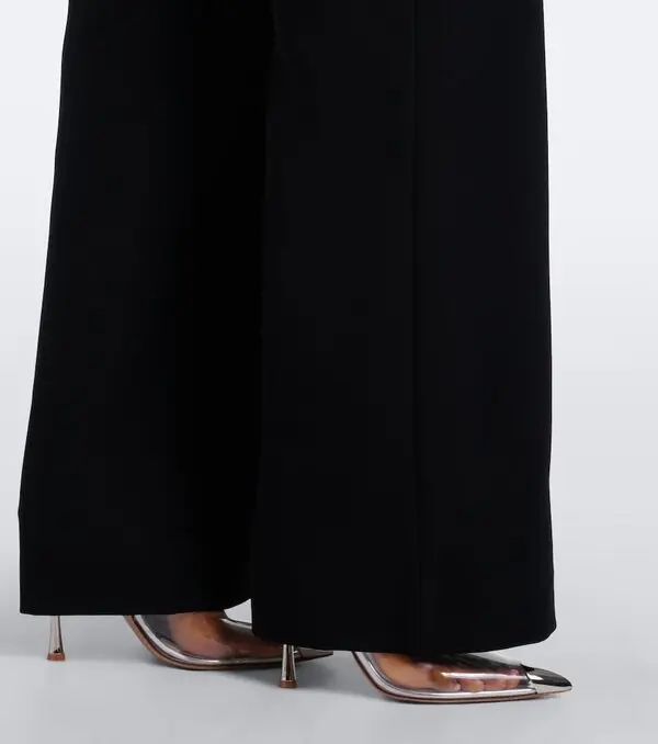Roland Mouret Draped Wide-leg Pants