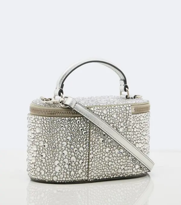 Valentino Garavani Vlogo Small Embellished Vanity Bag