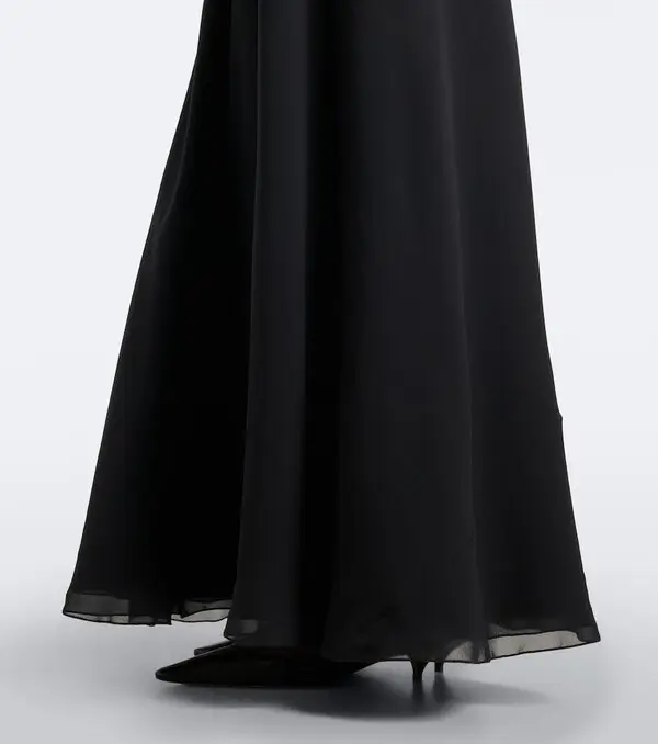 THE ROW Javier Silk Georgette Gown