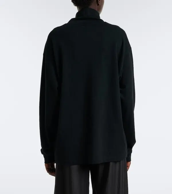 THE ROW Kelta Cotton Turtleneck Sweater