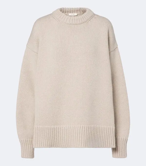 THE ROW Ophelia Wool And Cashmere Sweater - Beige