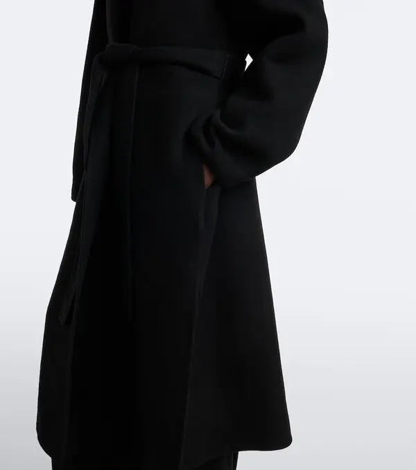 THE ROW Ciara Wool And Cashmere-blend Wrap Coat