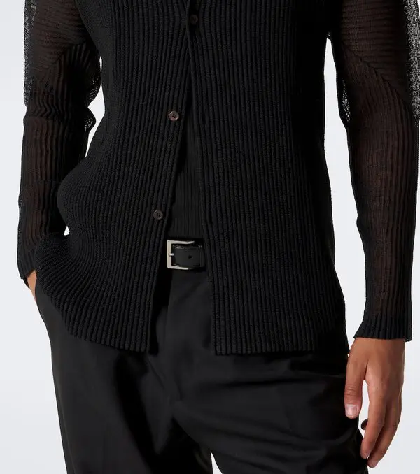 Issey Miyake Rustic Mesh Pleated Shirt