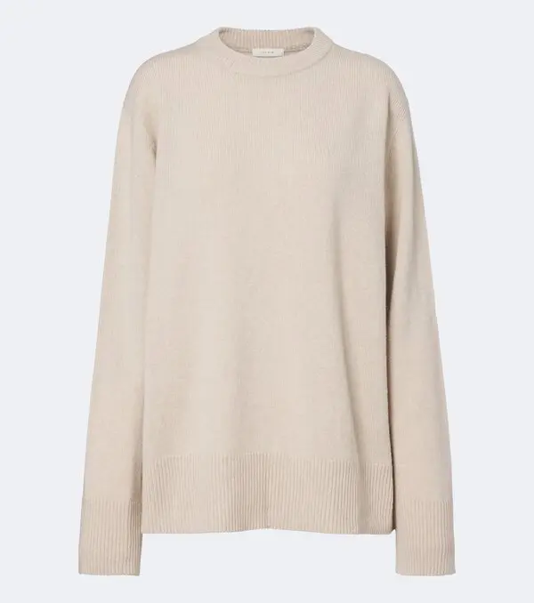 THE ROW Sibem Wool And Cashmere Sweater - Beige