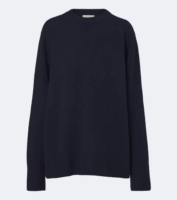 THE ROW Sibem Wool And Cashmere Sweater - Blue