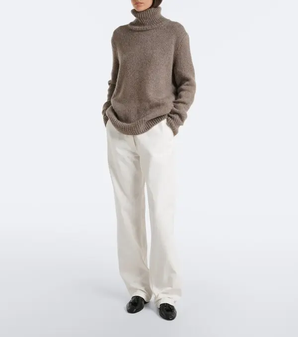 THE ROW Caden Leather Loafers