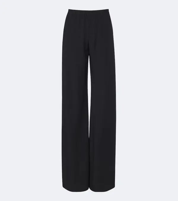 THE ROW Gala Wool Wide-leg Pants