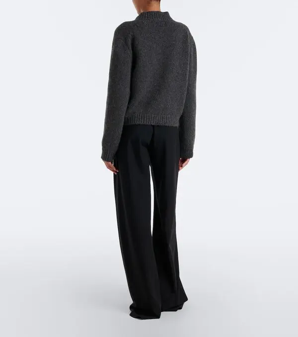 THE ROW Gala Wool Wide-leg Pants