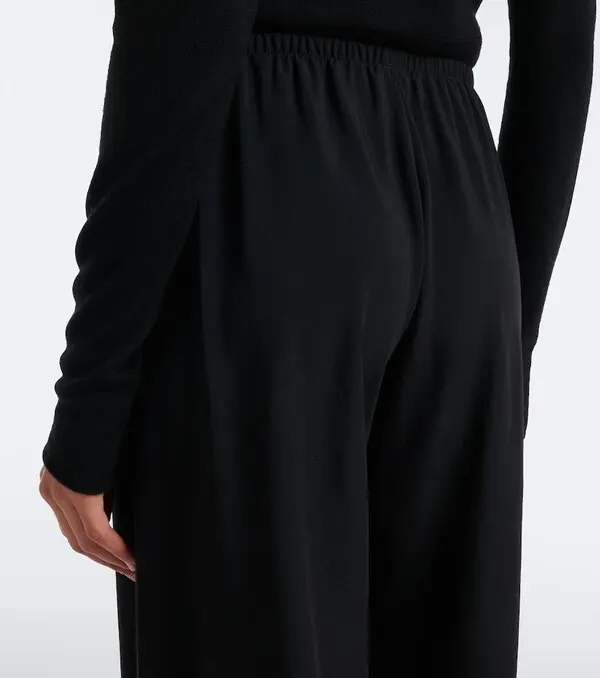 THE ROW Gala Wool Wide-leg Pants
