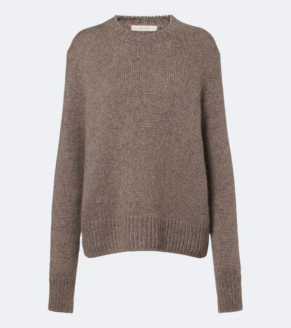 THE ROW Pato Cashmere Sweater - Grey