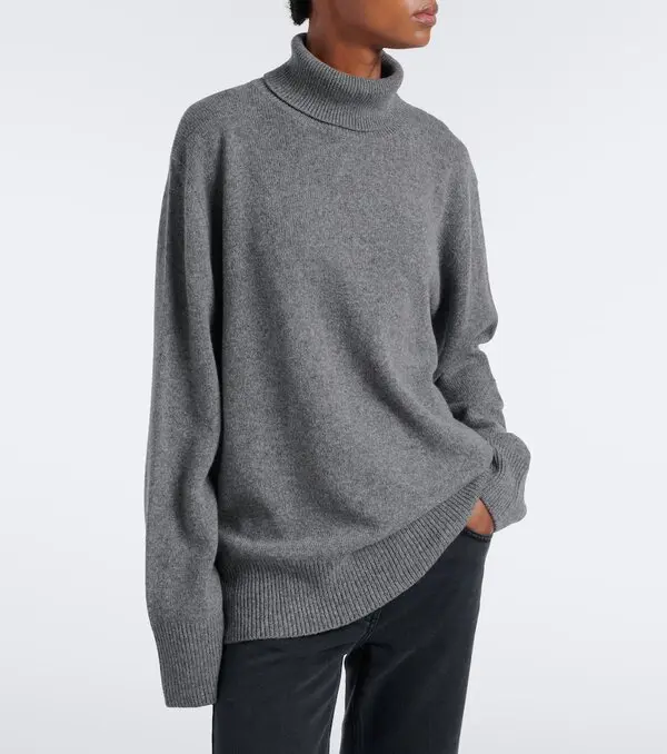 THE ROW Stepny Wool-blend Turtleneck Sweater