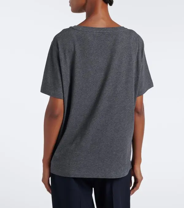THE ROW Dera Cotton Jersey T-shirt
