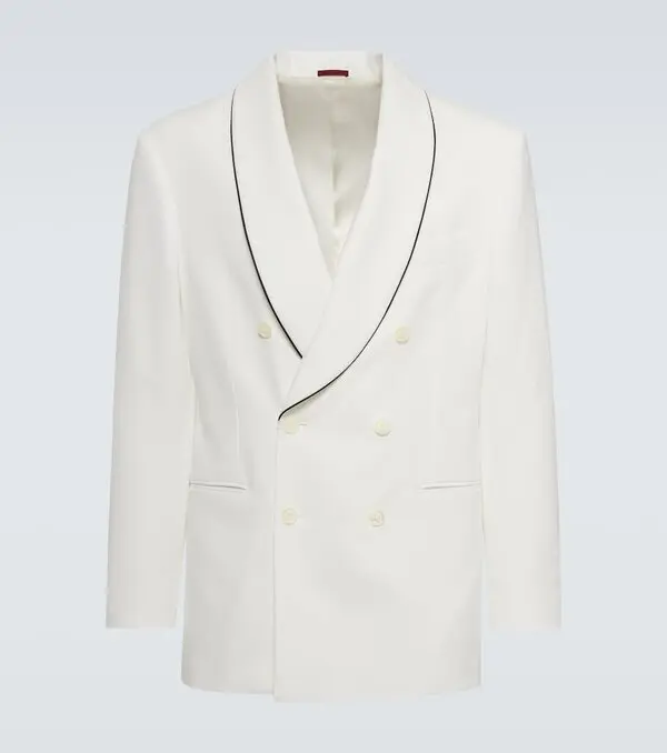 Brunello Cucinelli Cotton Tuxedo Jacket