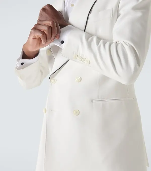 Brunello Cucinelli Cotton Tuxedo Jacket