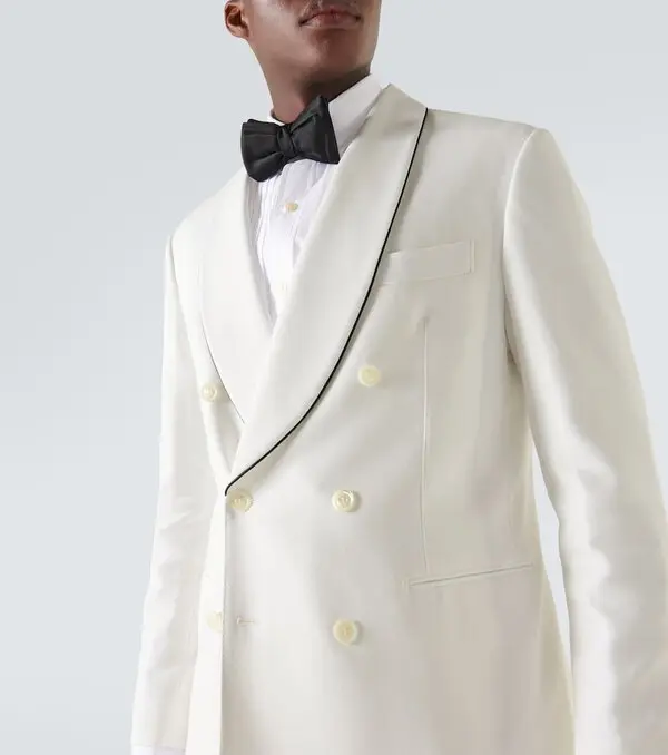 Brunello Cucinelli Cotton Tuxedo Jacket