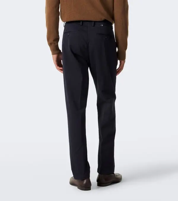 Canali Cotton Straight Chinos
