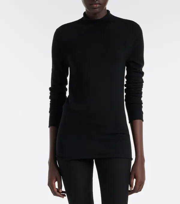 THE ROW Phaed Ribbed-knit Cashmere Sweater