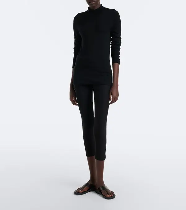 THE ROW Phaed Ribbed-knit Cashmere Sweater