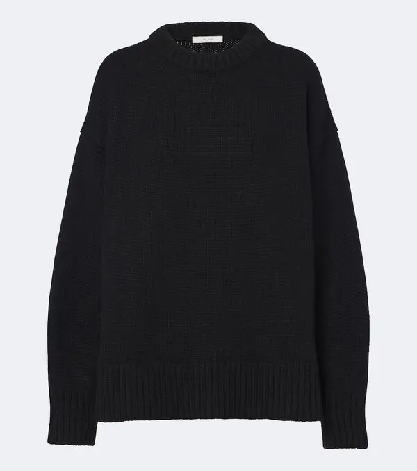 THE ROW Ophelia Wool And Cashmere Sweater - Black