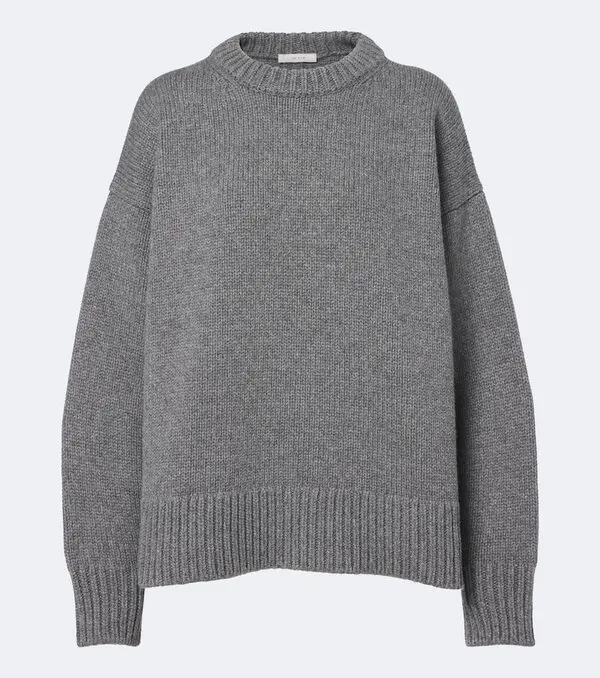 THE ROW Ophelia Wool And Cashmere Sweater - Grey