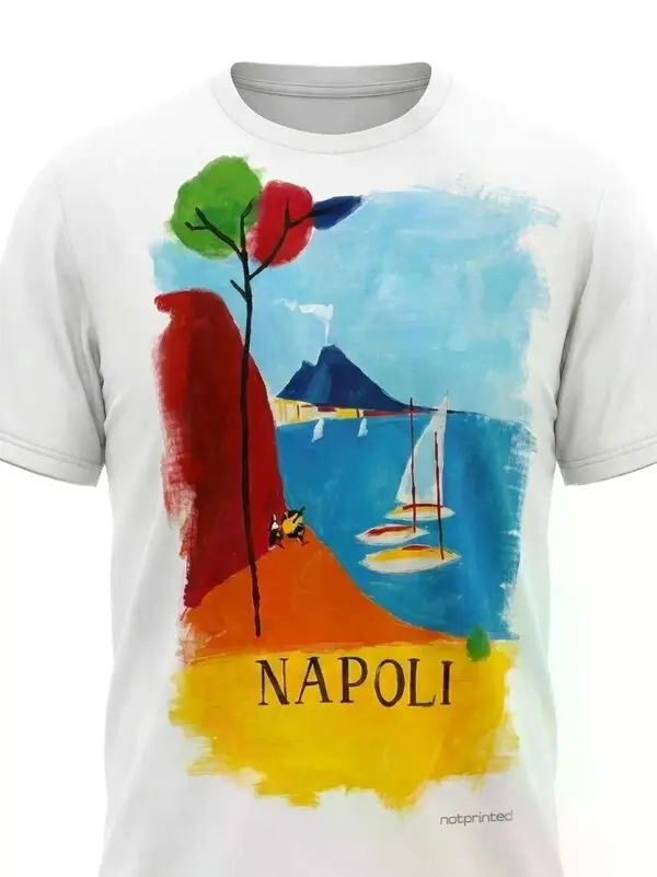 NOT PRINTED Graphic-print Crew-neck T-shirt