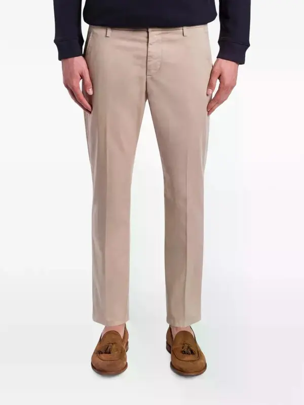 DONDUP Alfredo Pressed-crease Trousers