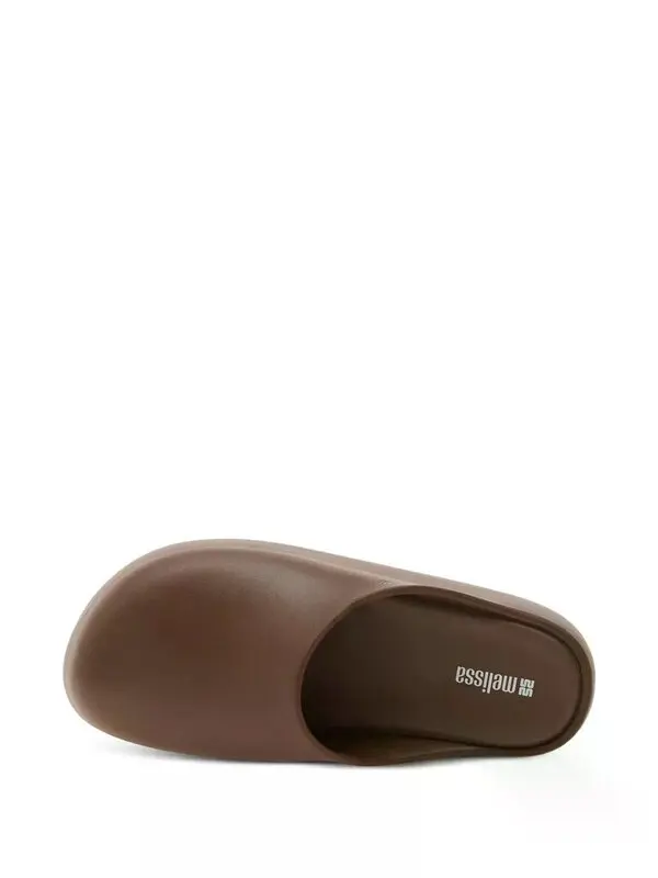 Melissa Free Clog Platform Mules - Brown