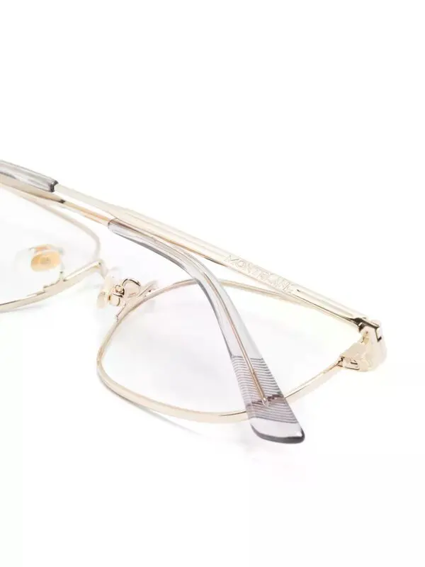 Montblanc Polished Square-frame Glasses