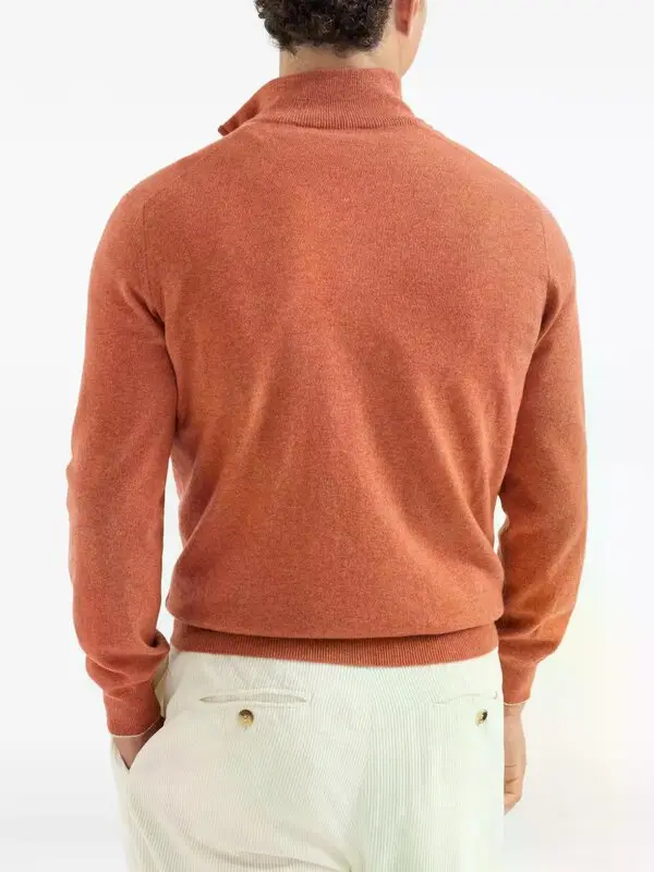 Brunello Cucinelli Cashmere Sweater With Half-zip