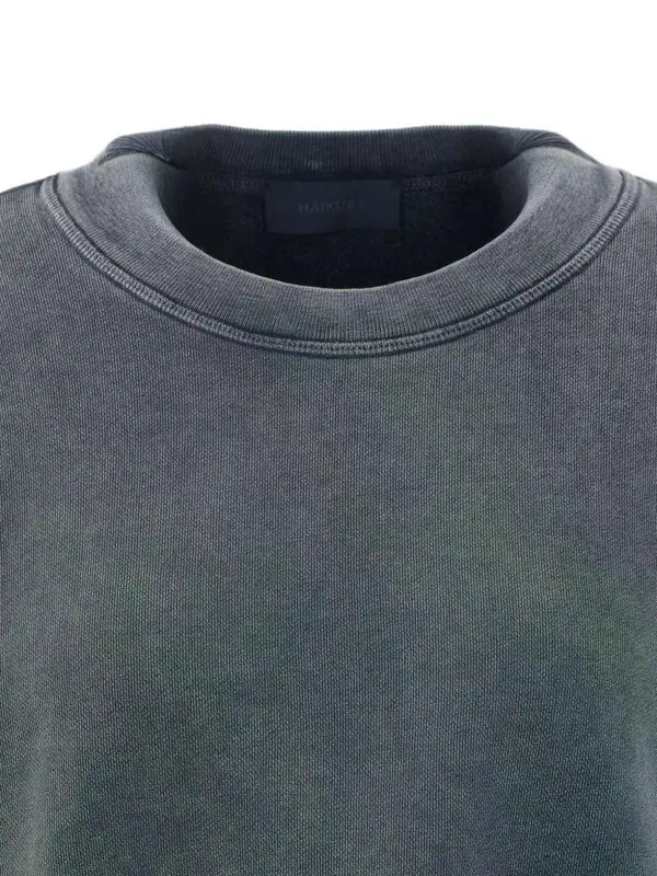 HAIKURE Distressed Back-split Sweater