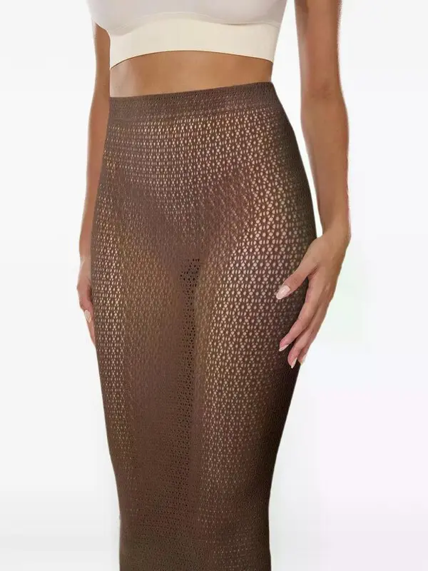 Wolford Daisy Net Midi Skirt