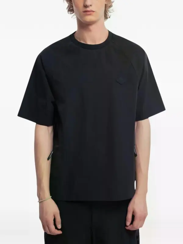 SPOONYARD Raglan-sleeve Zip-pocket T-shirt