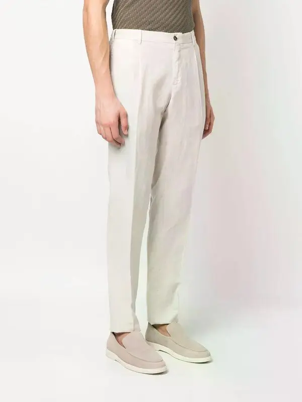 PT TORINO Pressed-crease Straight Trousers
