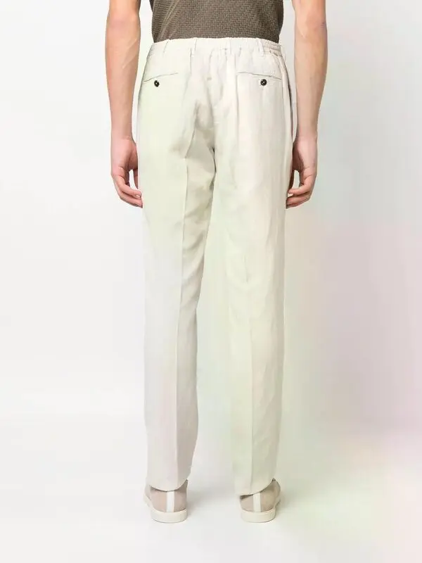 PT TORINO Pressed-crease Straight Trousers