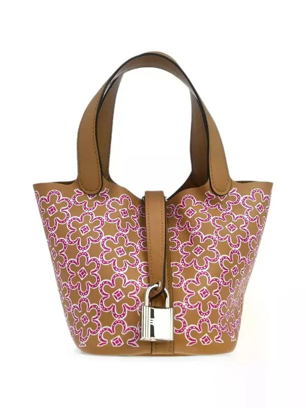 Hermès 2023 Picotin Lucky Daisy Handbag - Neutrals