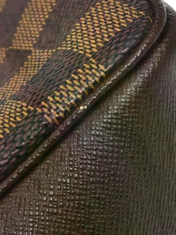 LOUIS VUITTON 2002 Damier Ebène Trousse Shoulder Bag
