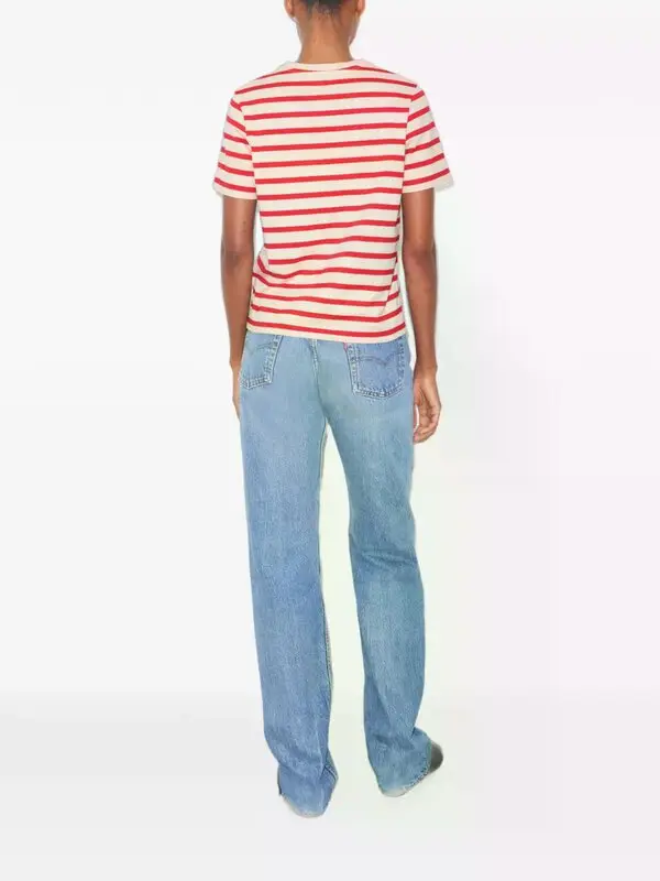 Tory Burch Striped Cotton T-shirt