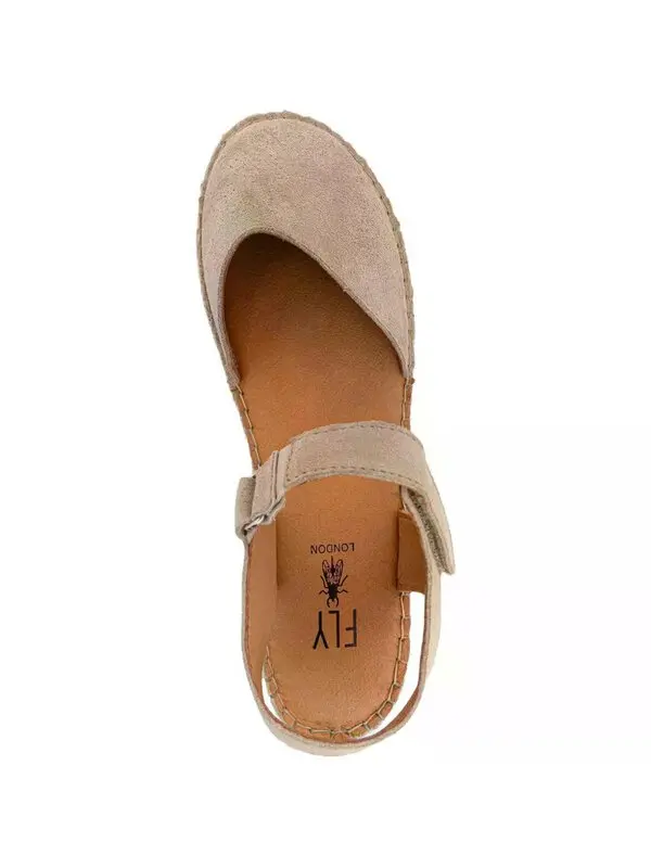Fly London Touch-strap Braided-sole Espadrilles