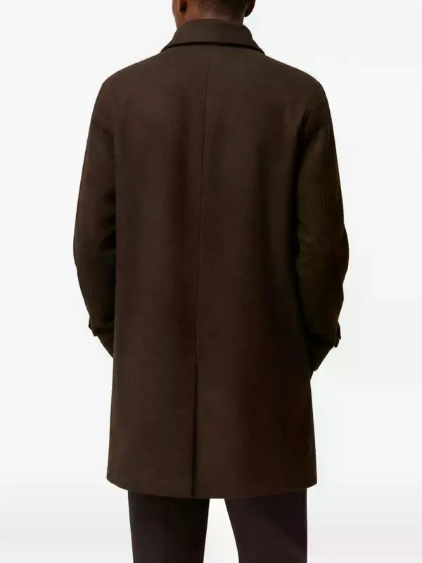 RETORI Detachable Knit-collar Coat