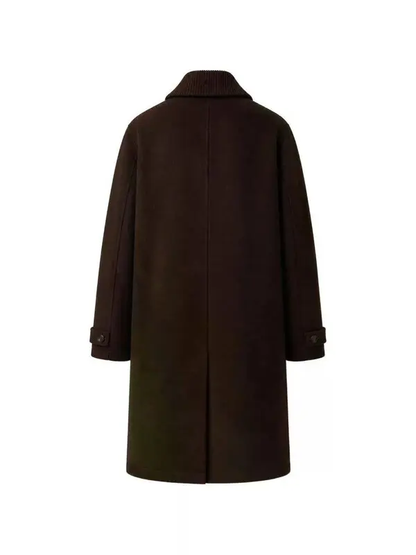 RETORI Detachable Knit-collar Coat