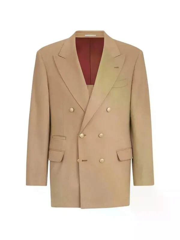 Brunello Cucinelli Double-breasted Peak-lapel Jacket