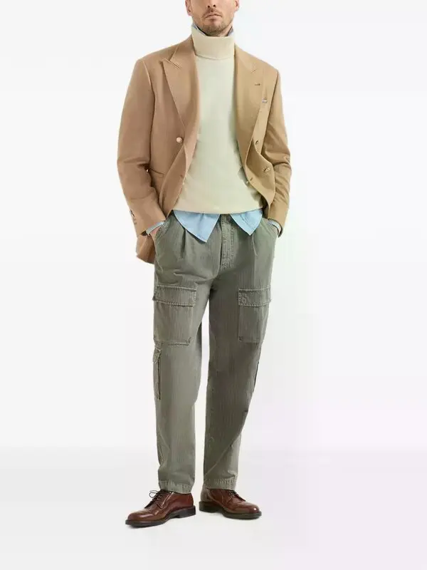 Brunello Cucinelli Double-breasted Peak-lapel Jacket
