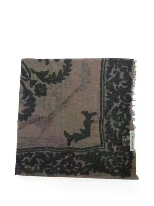 MIRROR IN THE SKY Souffle Print Scarf