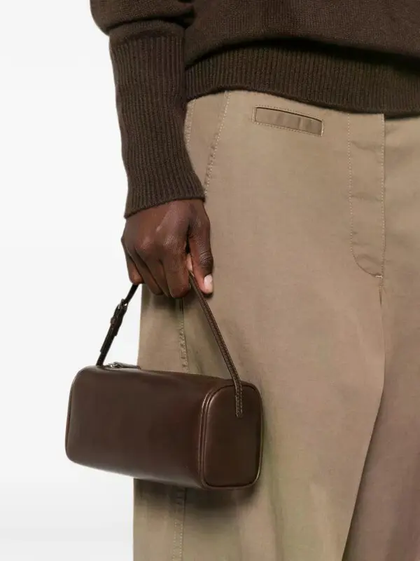 THE ROW 90's Leather Mini Tote Bag