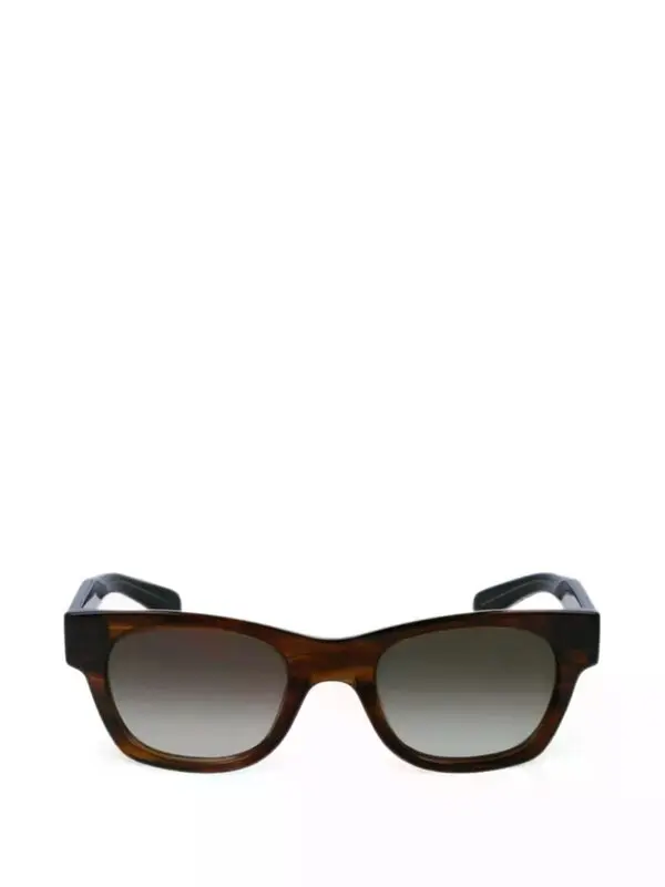Paul Smith Tortoiseshell-effect Rectangle-frame Sunglasses