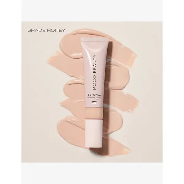 POCO BEAUTY Skintuition Complex Protect Foundation Spf50 Pa+++ 30ml - Honey