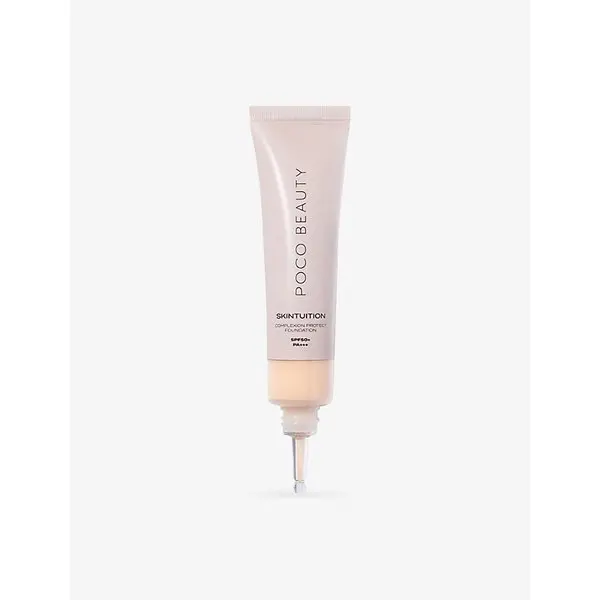 POCO BEAUTY Skintuition Complex Protect Foundation Spf50 Pa+++ 30ml - Shell