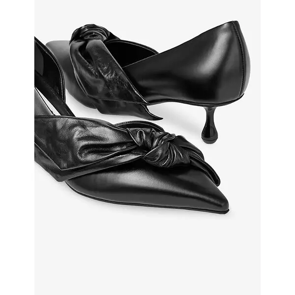 JIMMY CHOO Issy 50 Leather Pumps