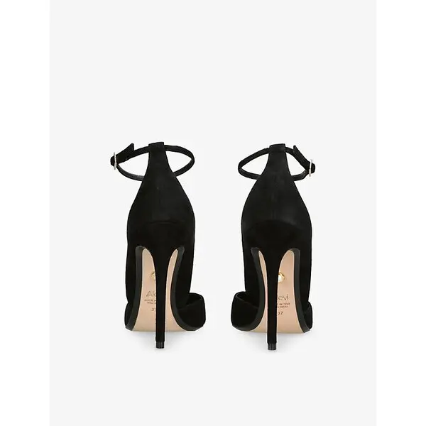 ALEVI MILANO Camilla 110 Suede Heeled Courts