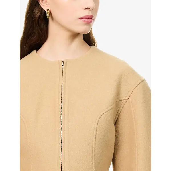 BELLE ANNA Summit Slip-pocket Wool Jacket